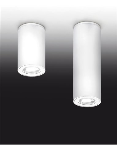 Foco de techo Kronn GU10 - Milán - Lámpara de techo tubular en 2 tamaños