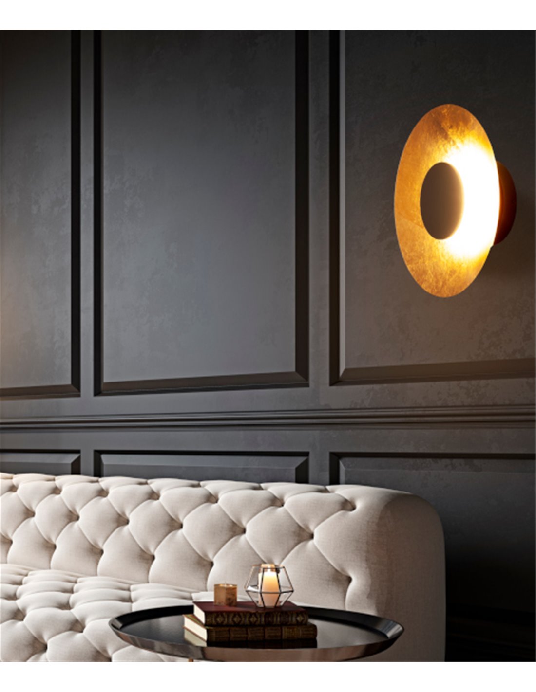 Aplique de pared Orion – Mantra – Lámpara de pared decorativa, LED ...