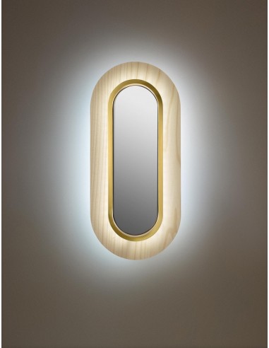 Lens Oval wall light