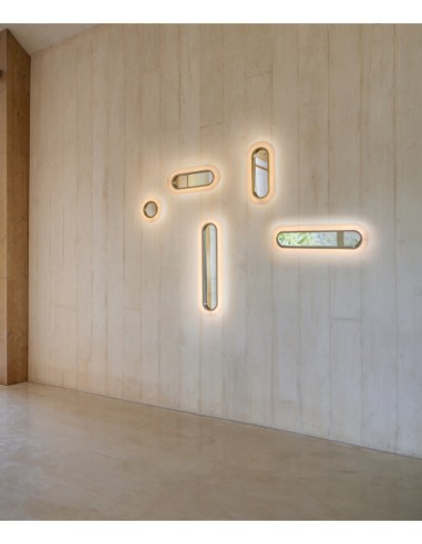 Lens Oval wall light