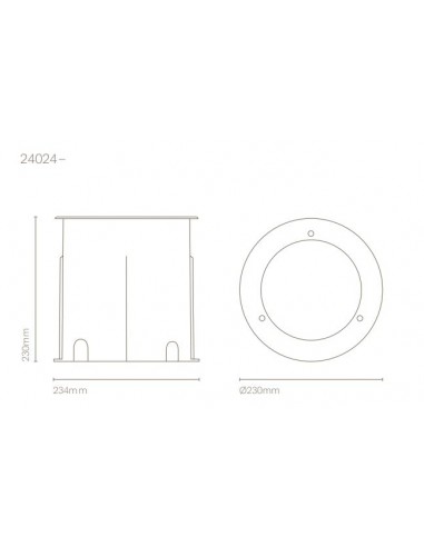 Parc Lamp - Nexia - Recessed Floor Light | LightingSpain