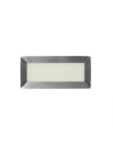 Rect outdoor recessed wall light - FORLIGHT - Made of stainless steel ...