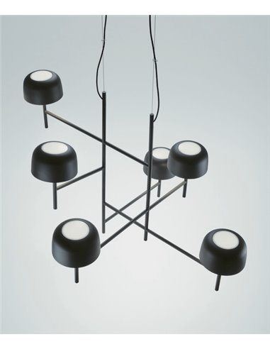 Bol pendant light - Bover - Decorative with 6 lights, LED Dimmable TRIAC