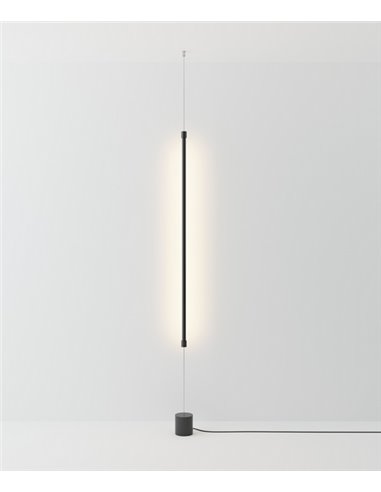 René floor lamp - Robin - Minimalist light black, LED 500 lm 3000K ...
