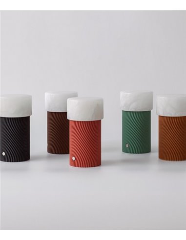 Rizzo portable light - Robin - Modern design made of alabaster and ...