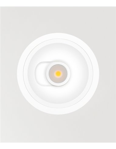 Pointer recessed ceiling spotlight - Arkoslight - Round adjustable LED ...