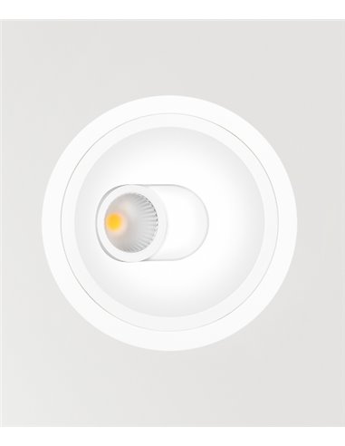 Pointer recessed ceiling spotlight - Arkoslight - Round adjustable LED ...