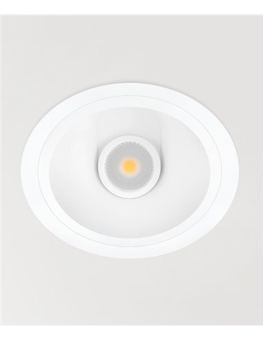 Pointer recessed ceiling spotlight - Arkoslight - Round adjustable LED ...