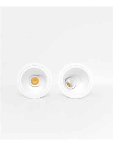 Pointer recessed ceiling spotlight - Arkoslight - Round adjustable LED ...