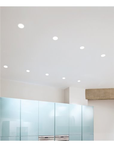 Pointer recessed ceiling spotlight - Arkoslight - Round adjustable LED ...