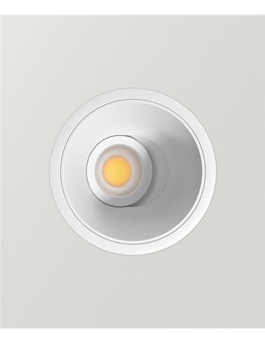Buddy Tilt outdoor recessed ceiling light - Arkoslight - LED lamp, Ø 8,6 cm