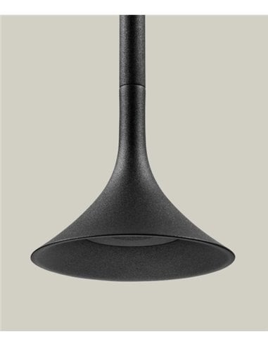 Alive pendant light - LedsC4 - Available in black or chrome, LED 2700K ...